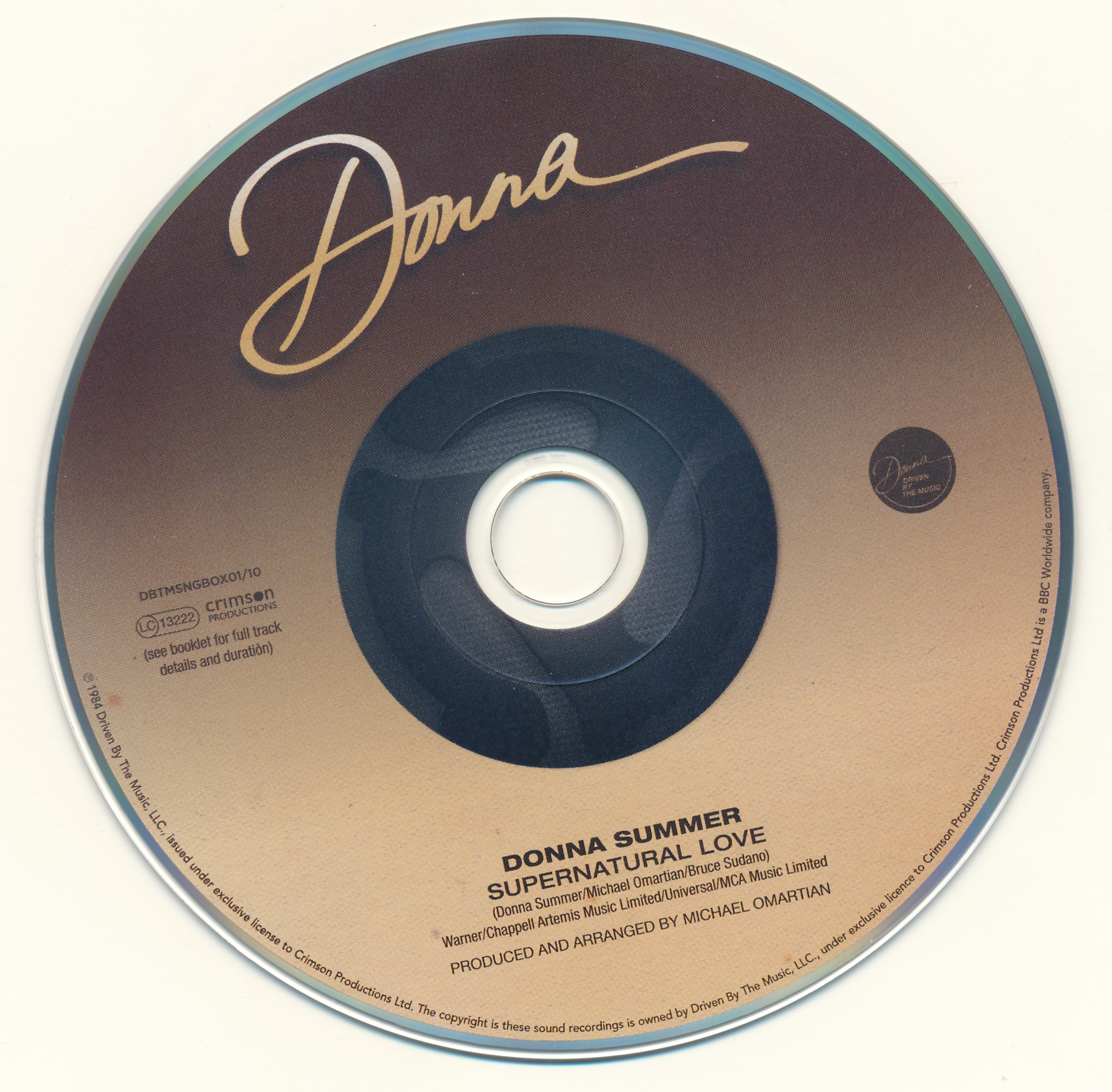 Donna Summer Supernatural Love : CDs cd | CD Covers | Cover Century ...